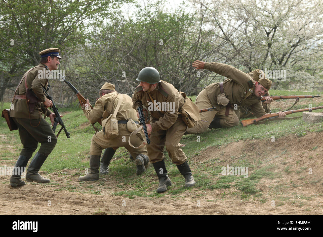 By soviet troops in 1945 world war ii hi-res stock photography and ...