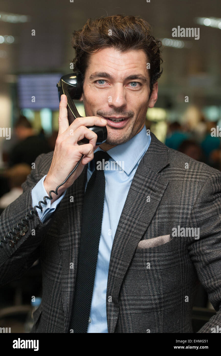 BGC Partners Charity Day held at Canary Wharf. Featuring: David Gandy ...