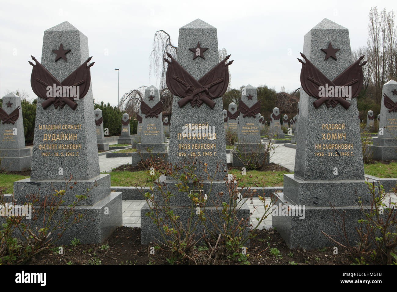 Soldier Graves Soviet Star High Resolution Stock Photography and Images ...