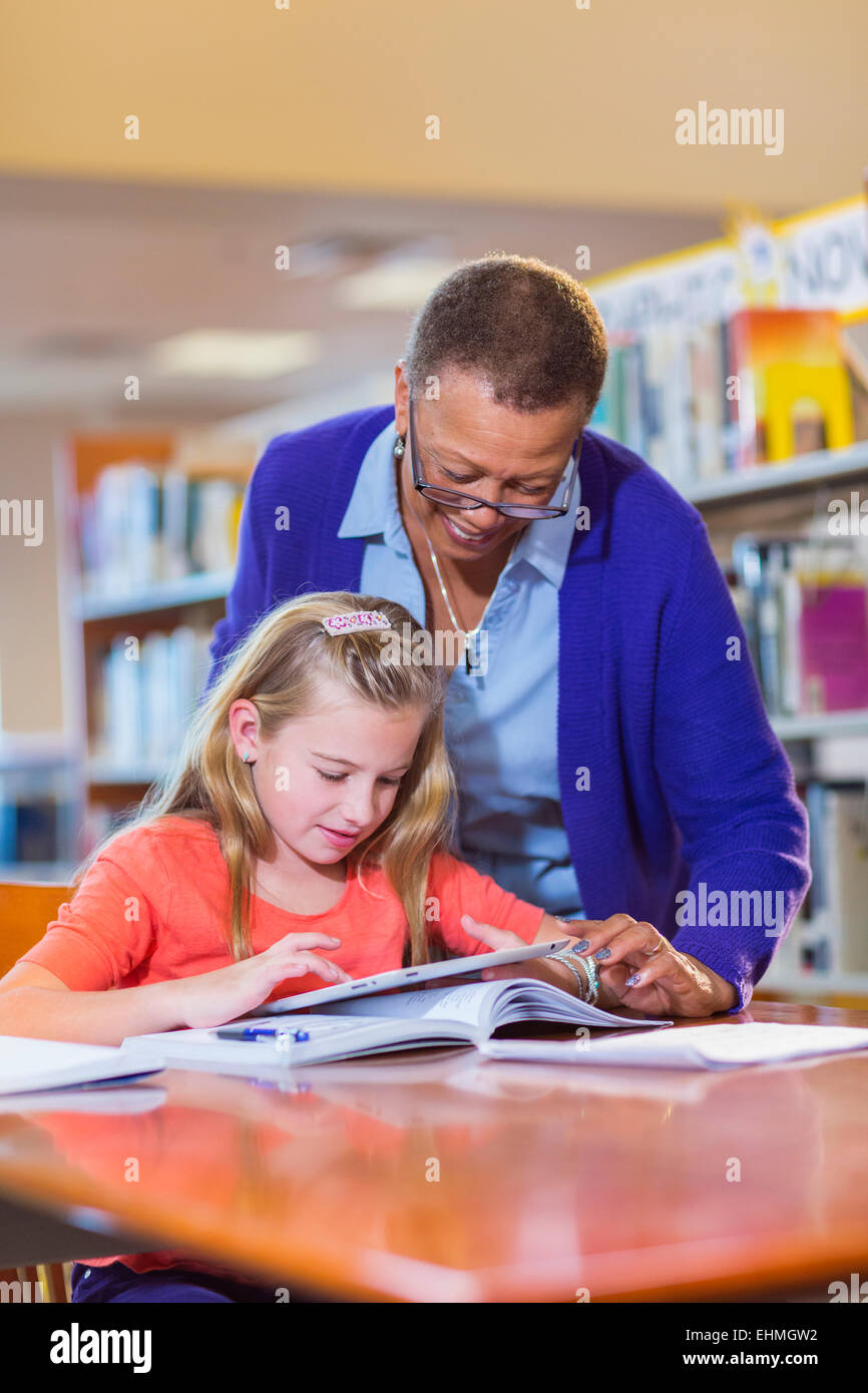 Digital classroom teacher hi-res stock photography and images - Alamy