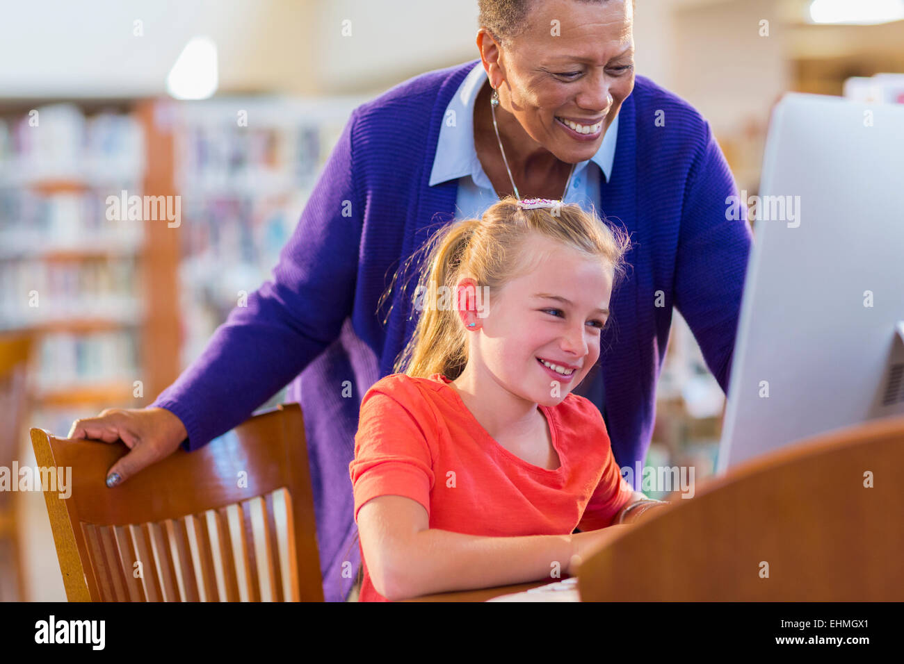 Adult african student learning computer hi-res stock photography and ...