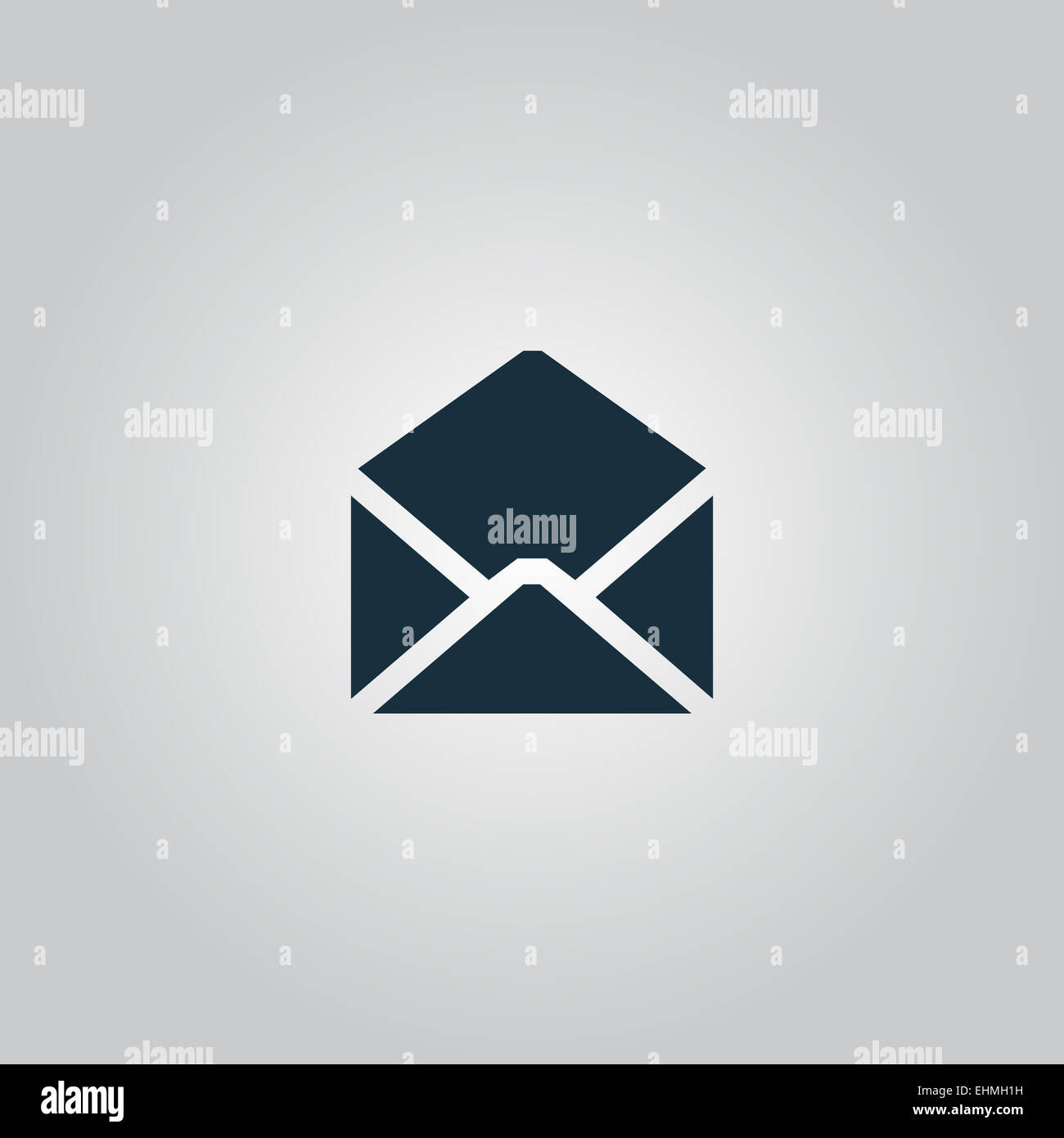 Envelope Mail icon, vector illustration. Flat design style Stock Photo ...