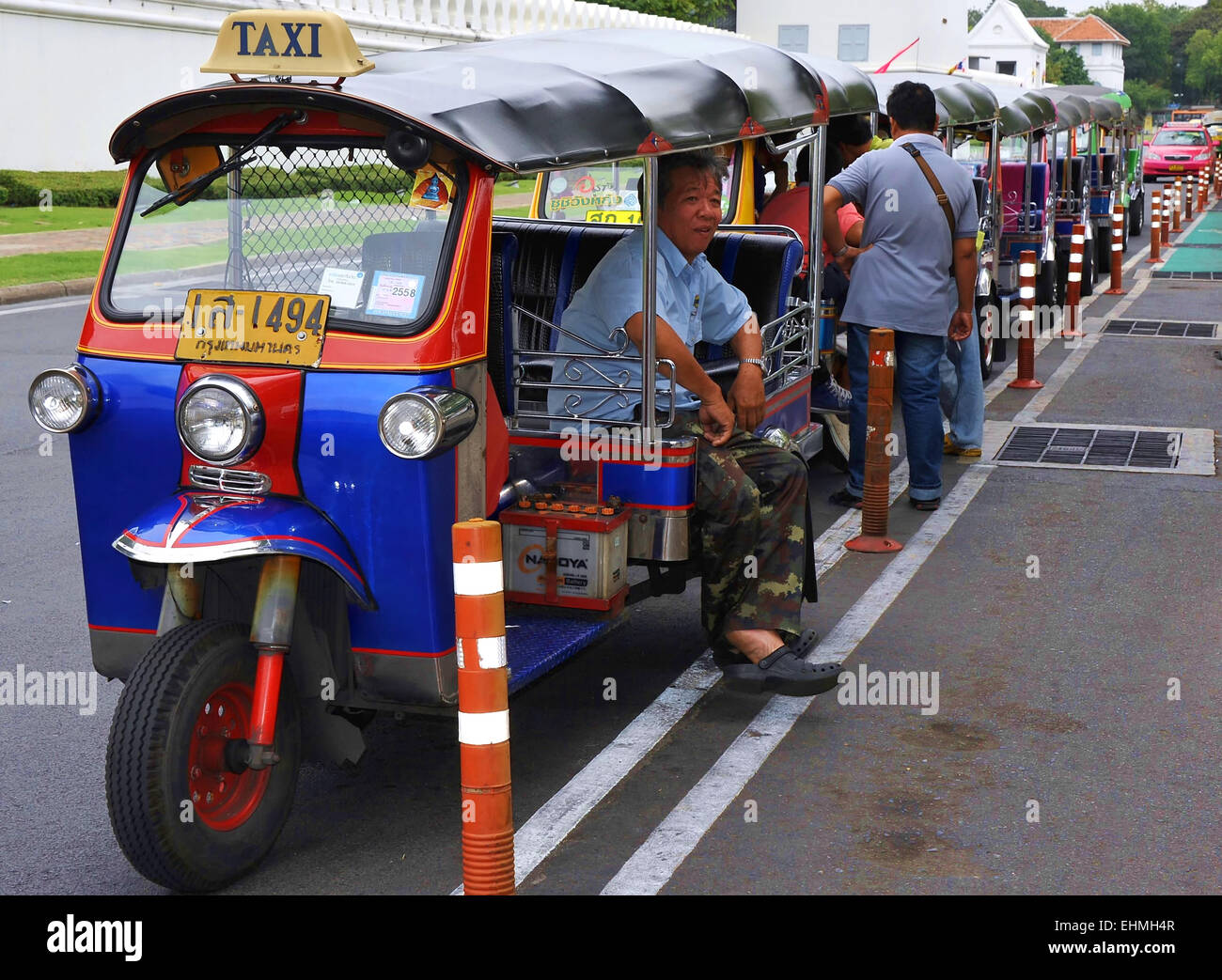 The 'tut tut' of Bangkok Stock Photo - Alamy