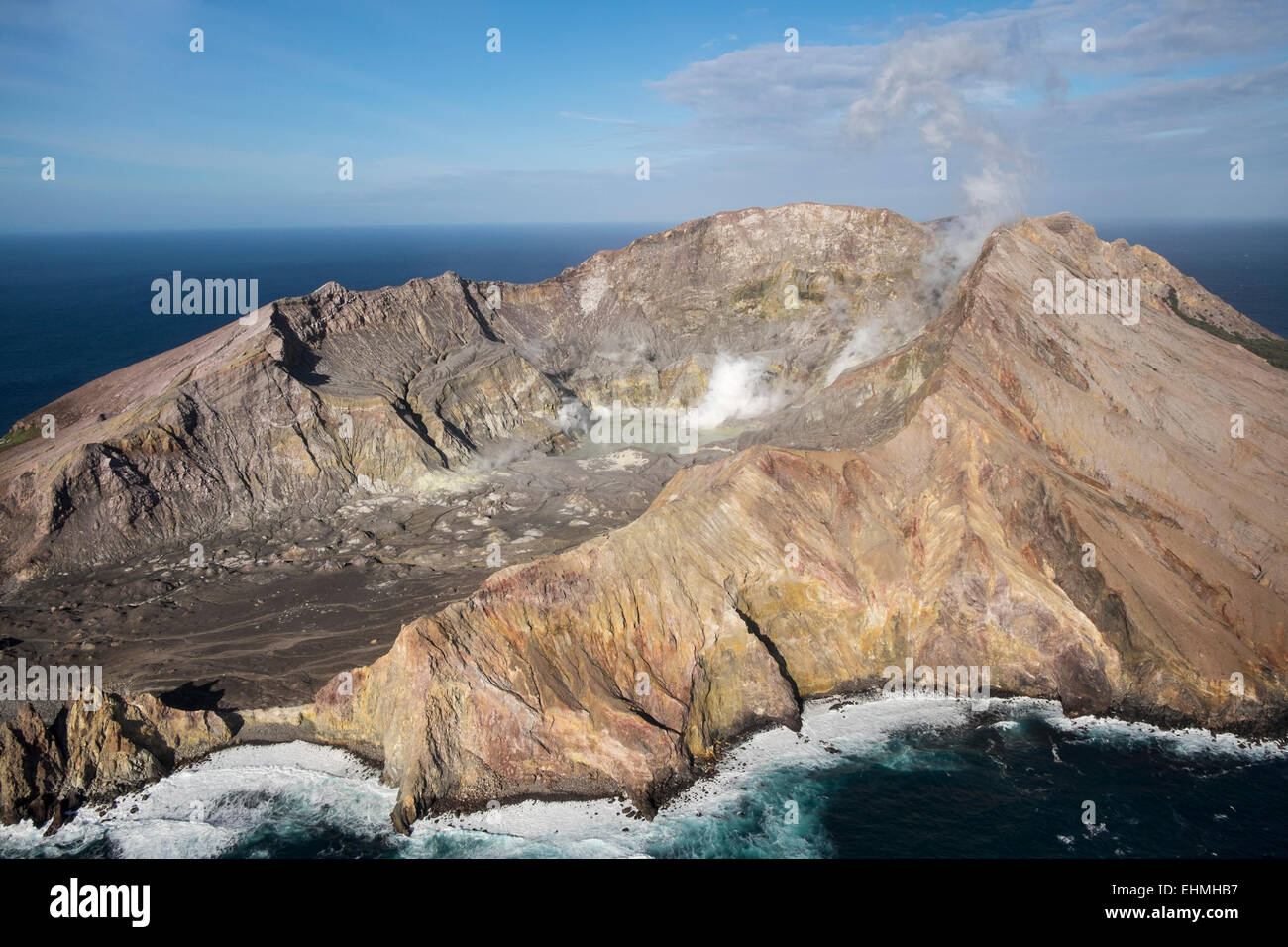 White island volcano hi-res stock photography and images - Alamy