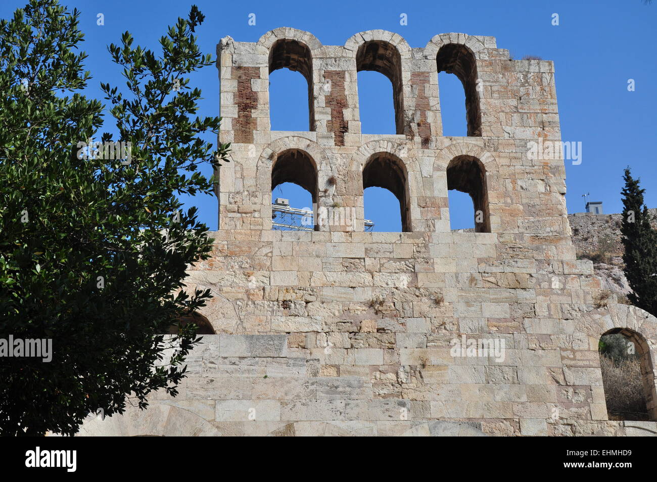 Acropolis Arch, Athens - Greece Stock Photo - Alamy
