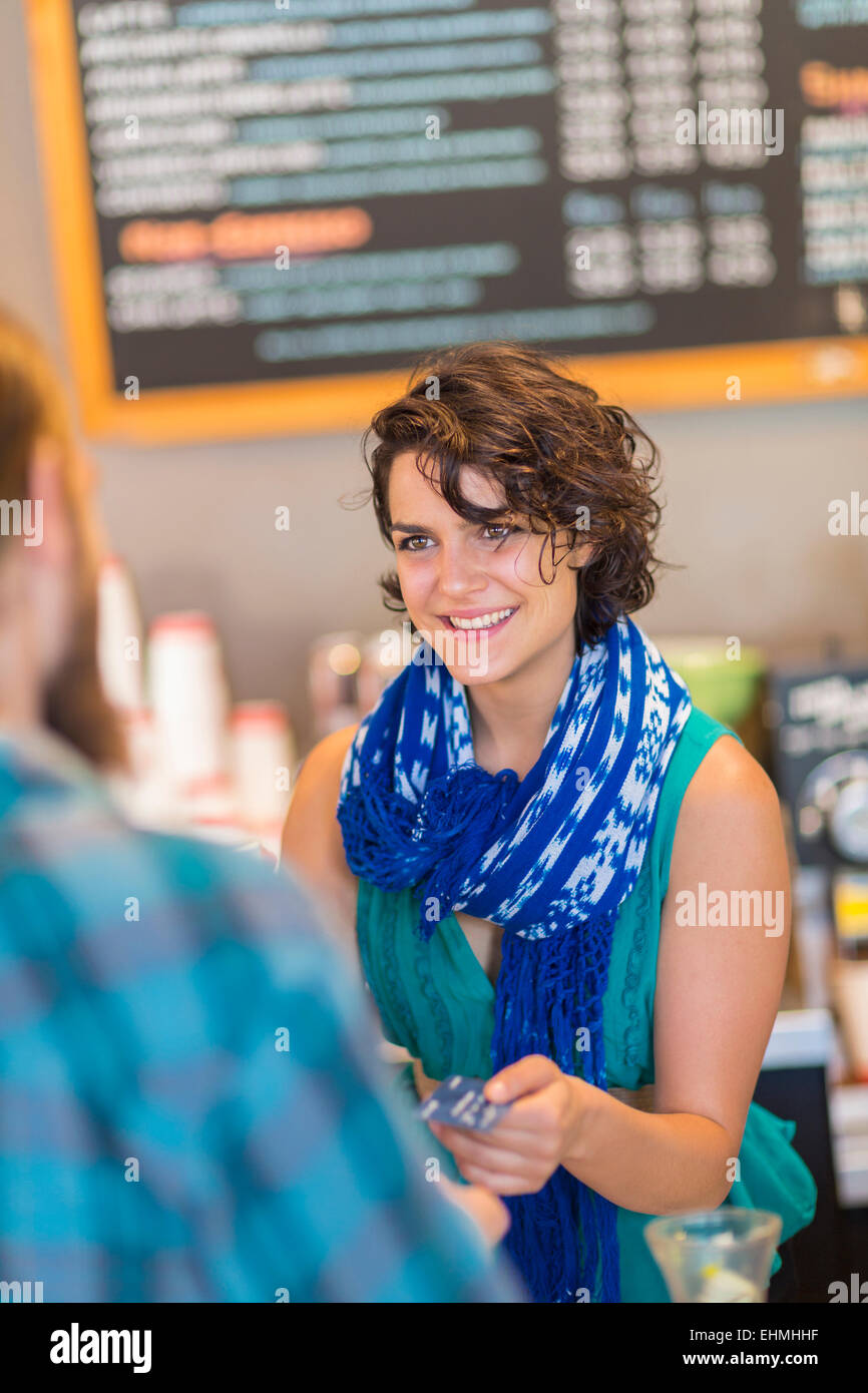 The cashier hi-res stock photography and images - Alamy