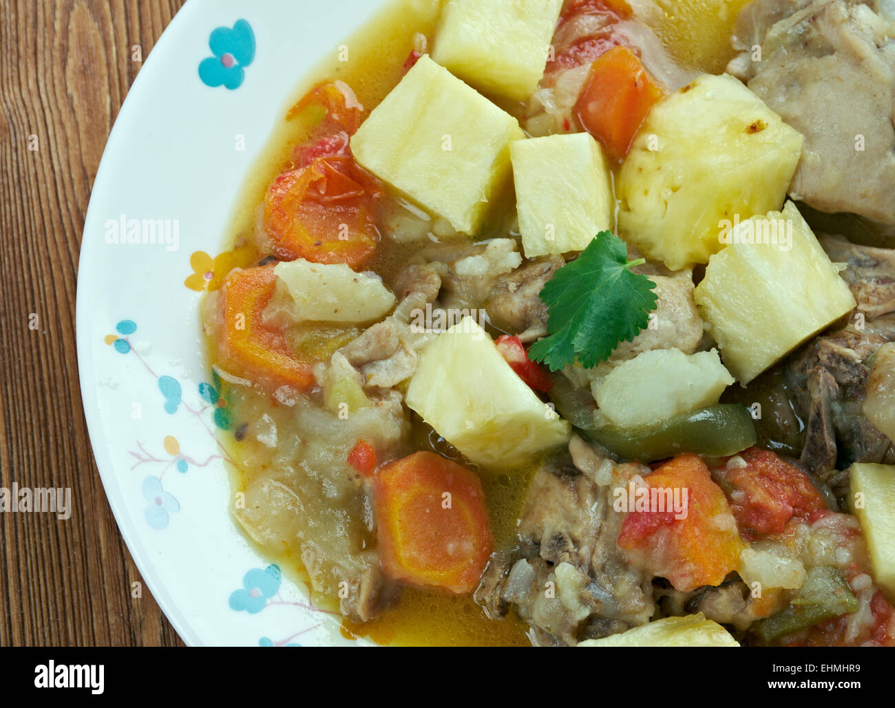 Pininyahang Manok - pineapple chicken cooked in coconut milk is the ...