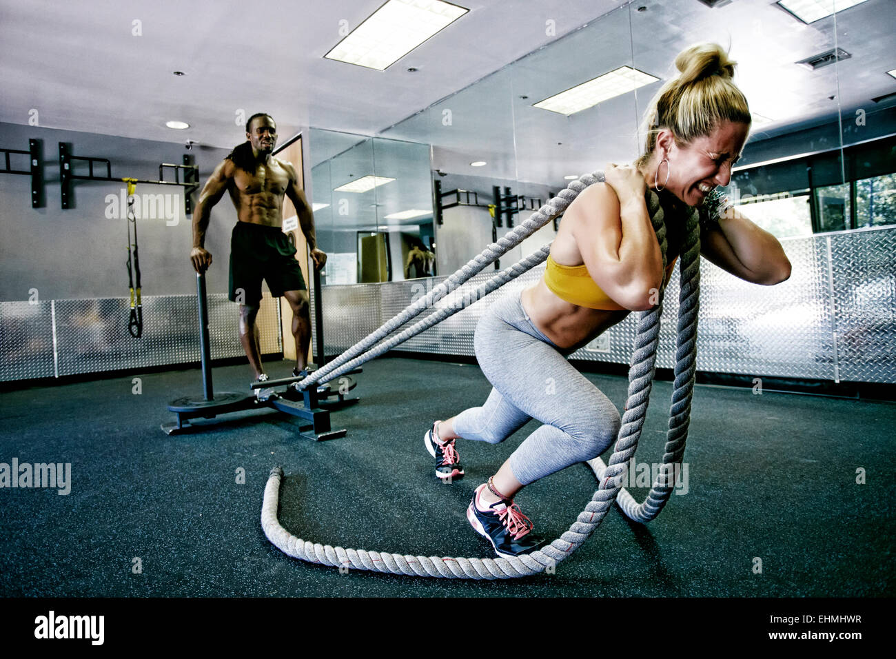 Rope Pulling High Resolution Stock Photography and Images - Alamy