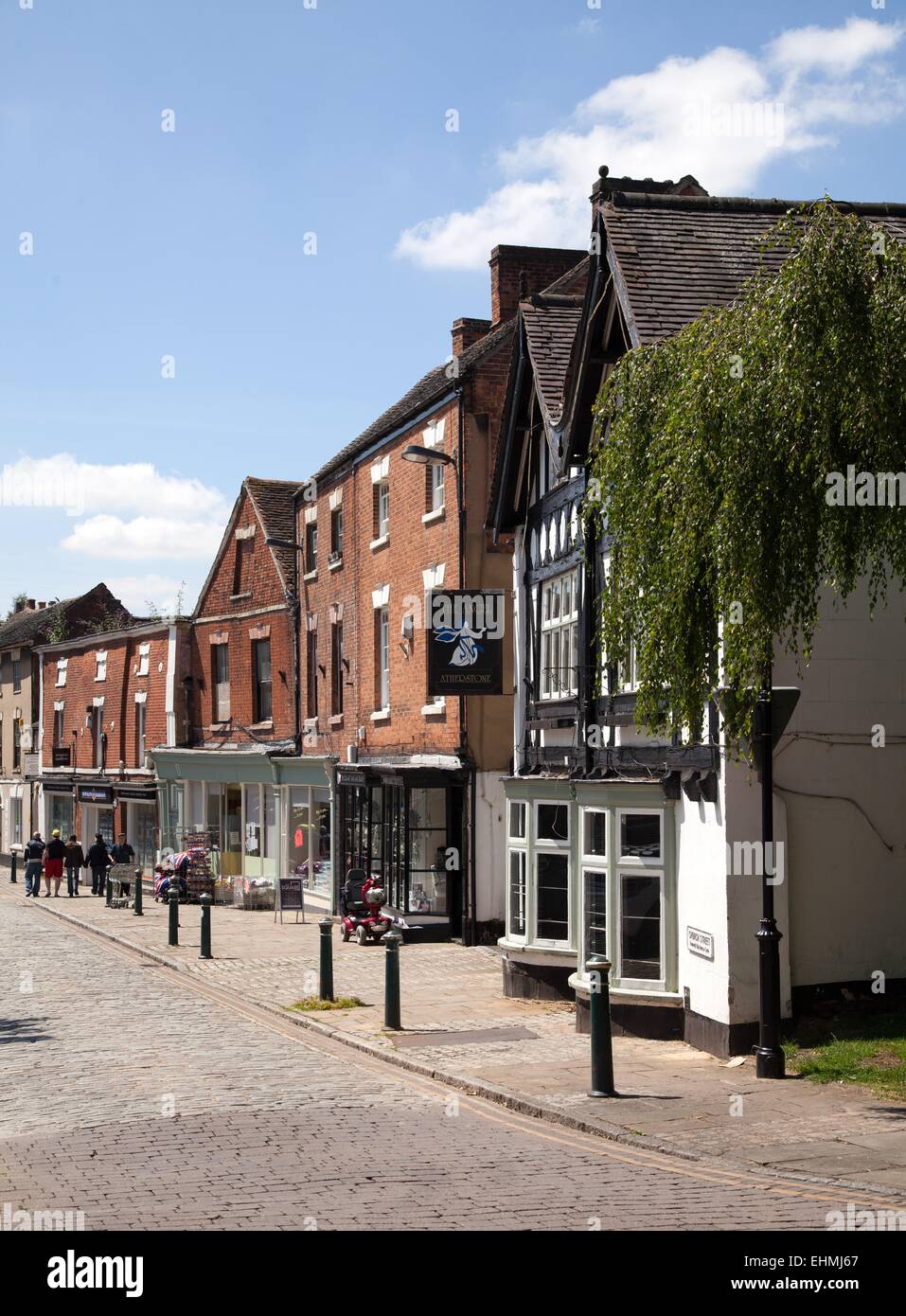 Market Square Atherstone, Warwickshire, UK Stock Photo - Alamy