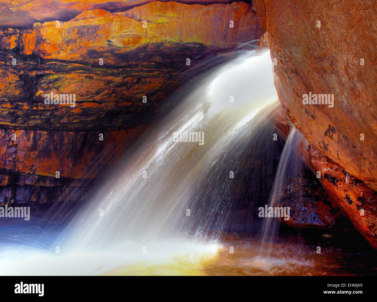 Waterfall, Beaverlac, Cape, South Africa Stock Photo - Alamy