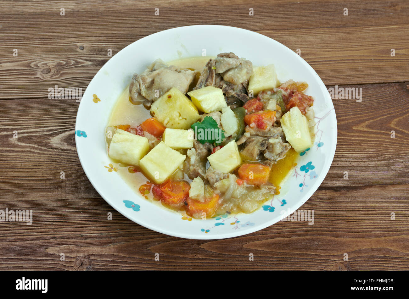 Pininyahang Manok - pineapple chicken cooked in coconut milk is the ...