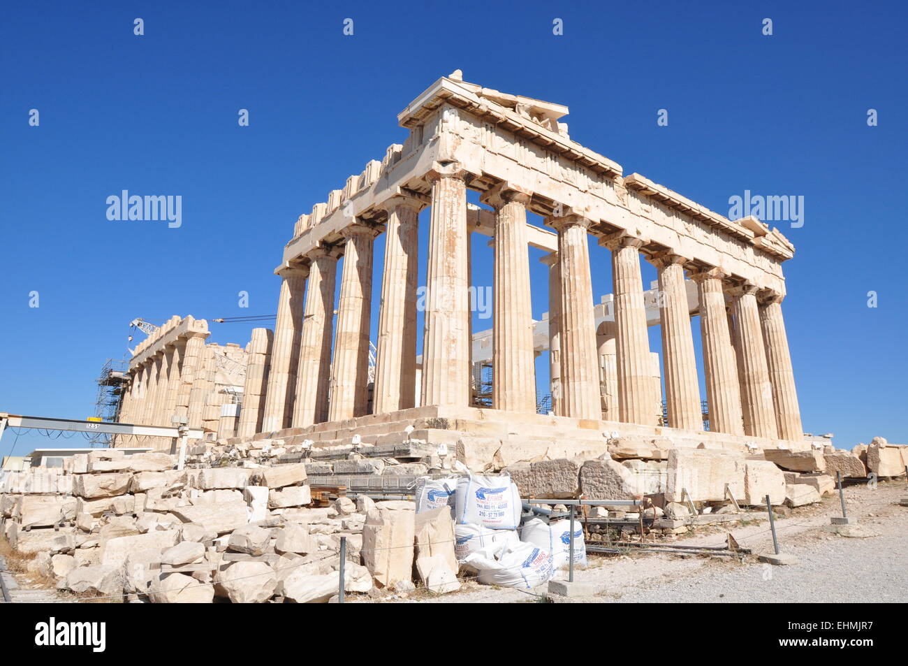View of athens from odeon theatre hi-res stock photography and images ...