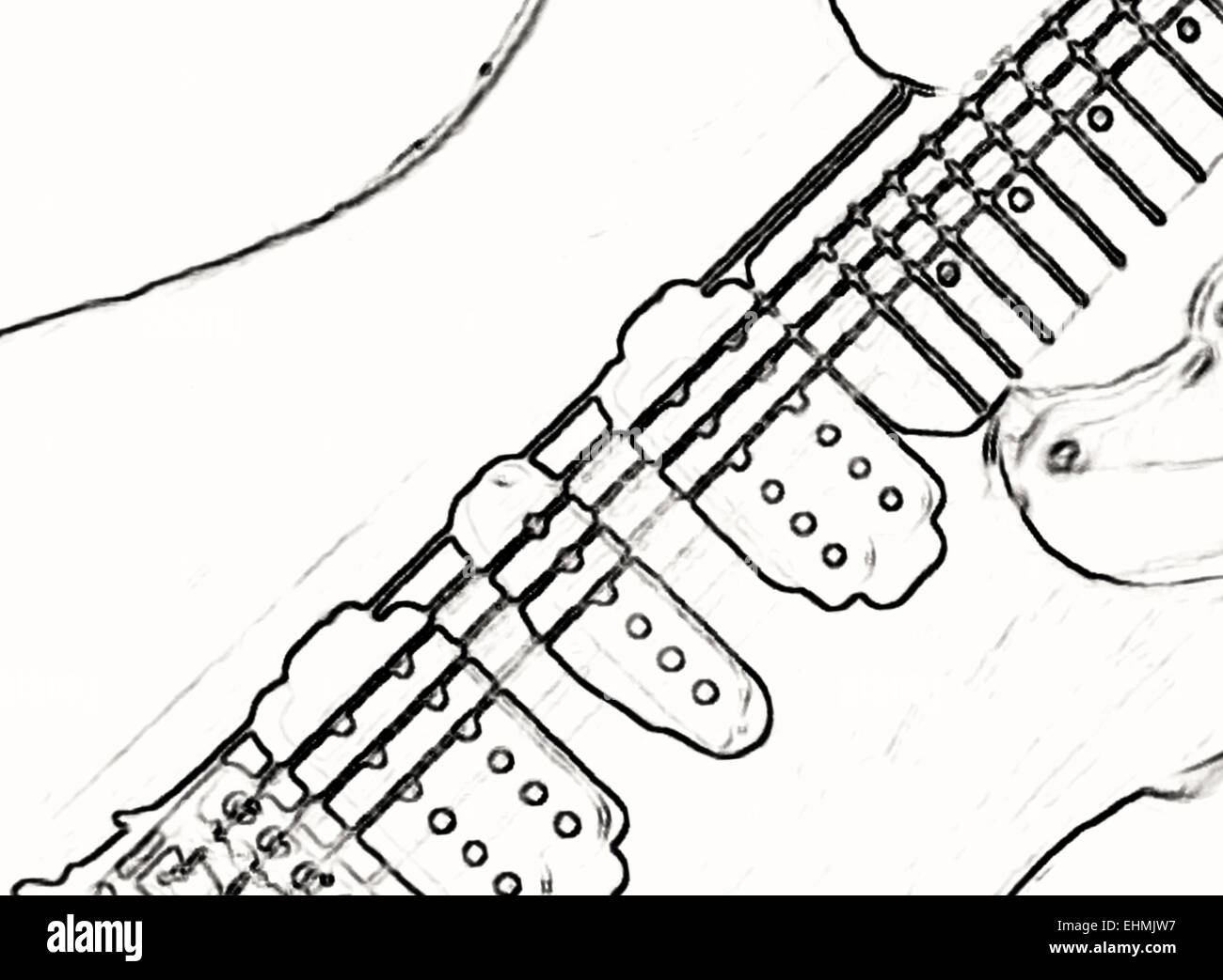 Outline of a Song Stock Photo - Alamy