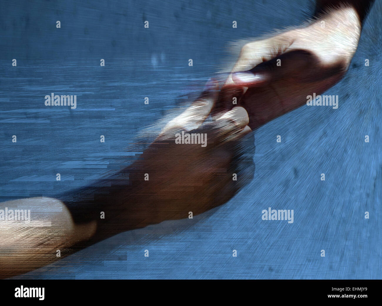 Friendship reach hi-res stock photography and images - Alamy