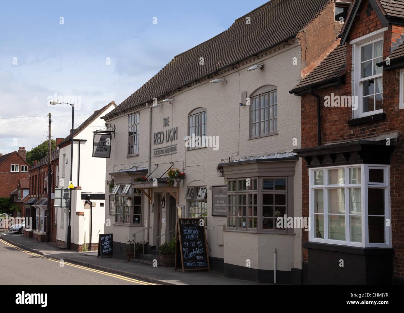 The Red Lion, Coleshill, Warwickshire Stock Photo - Alamy