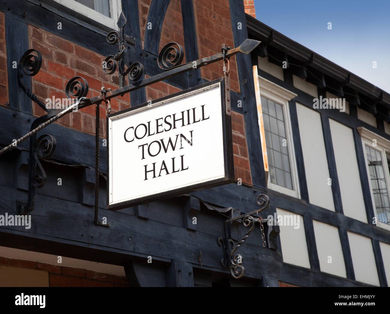Coleshill Town Hall, Warwickshire, UK Stock Photo - Alamy
