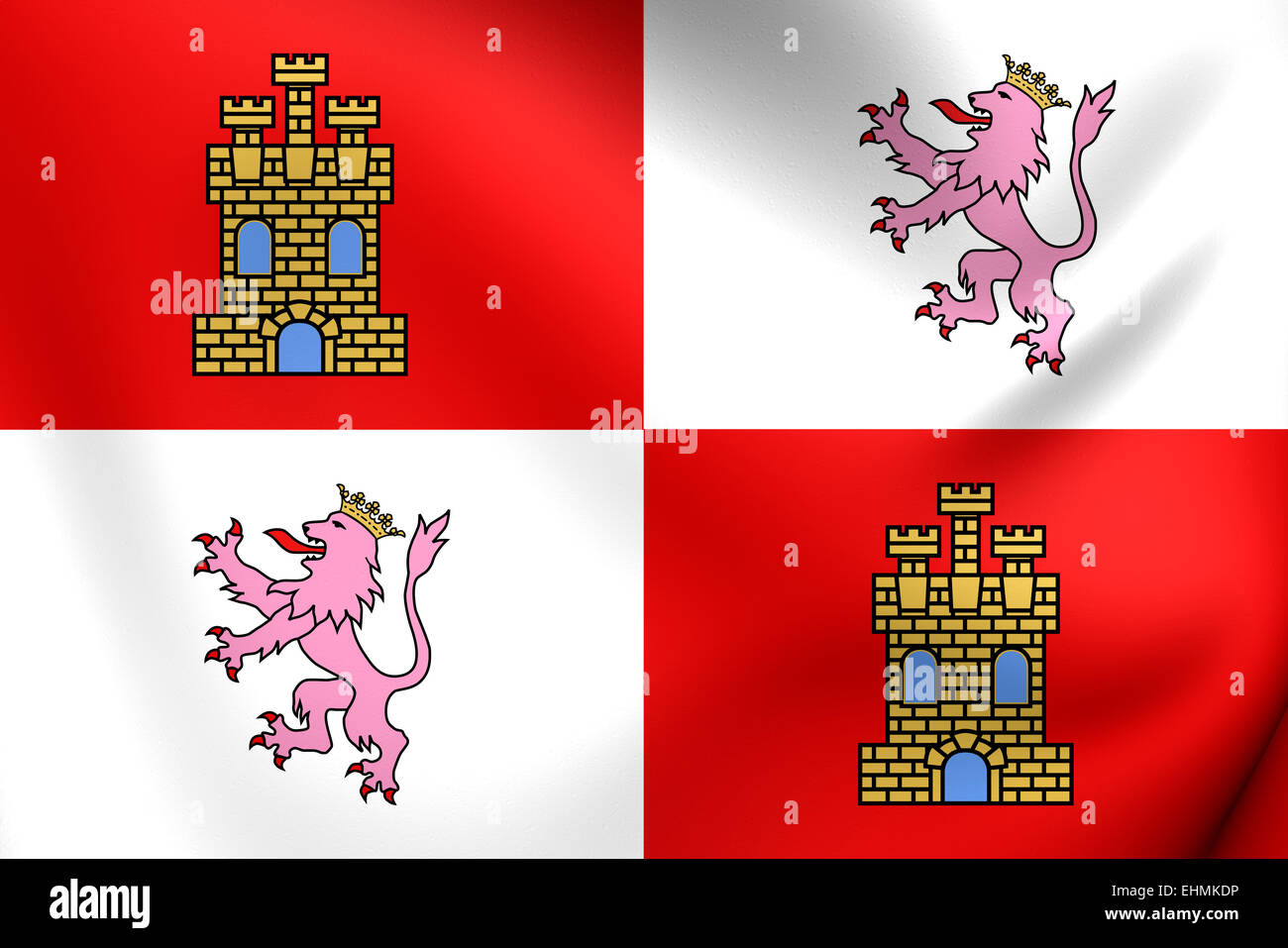 Bandera de leon hi-res stock photography and images - Alamy