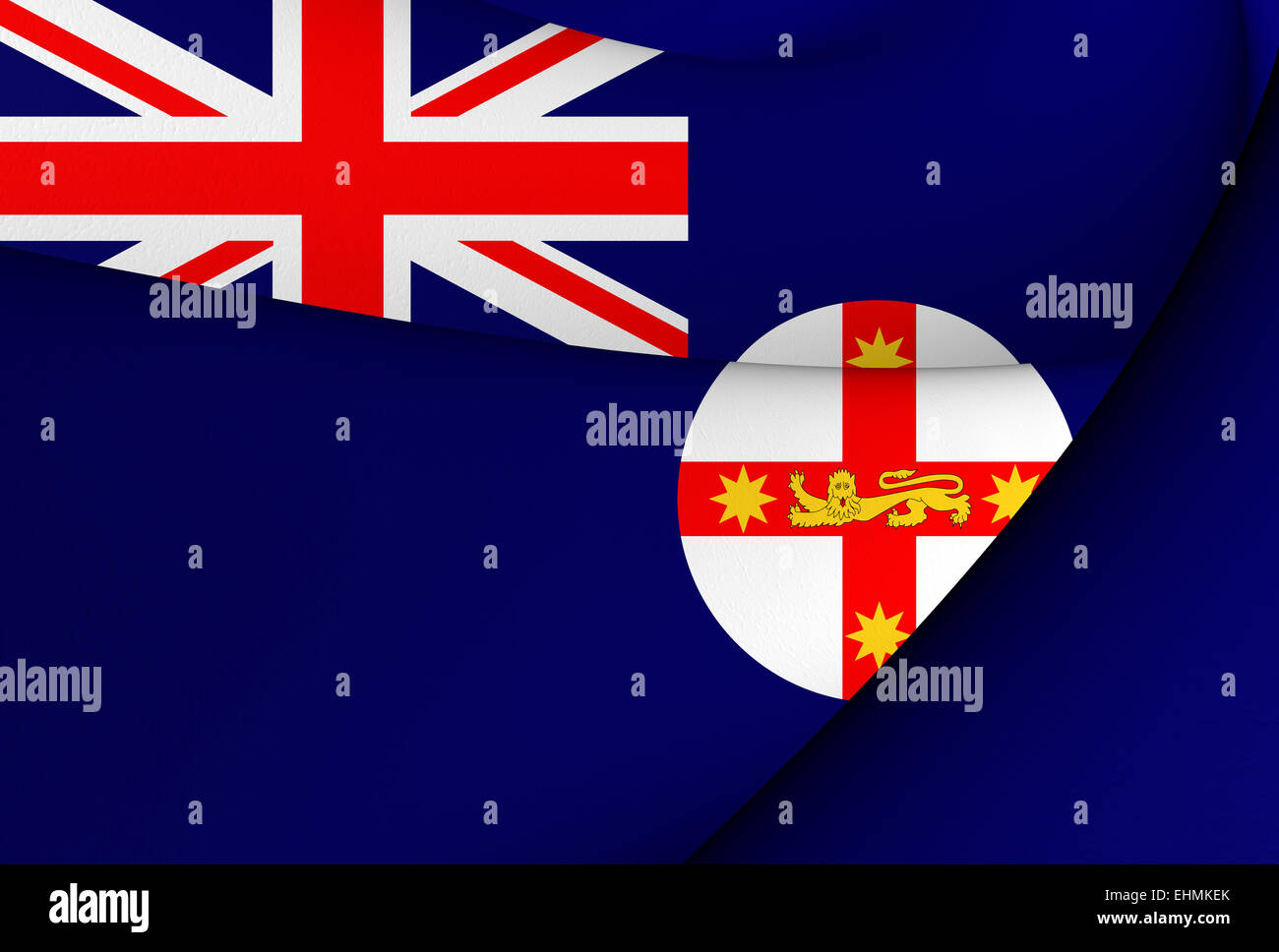 Nsw Flag State Flag High Resolution Stock Photography and Images - Alamy