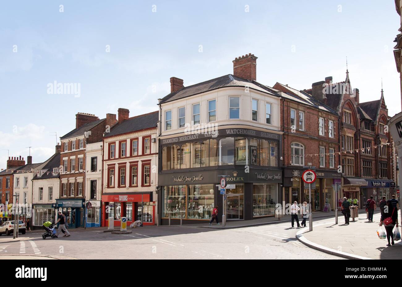 Northampton city centre and shopping Stock Photo - Alamy