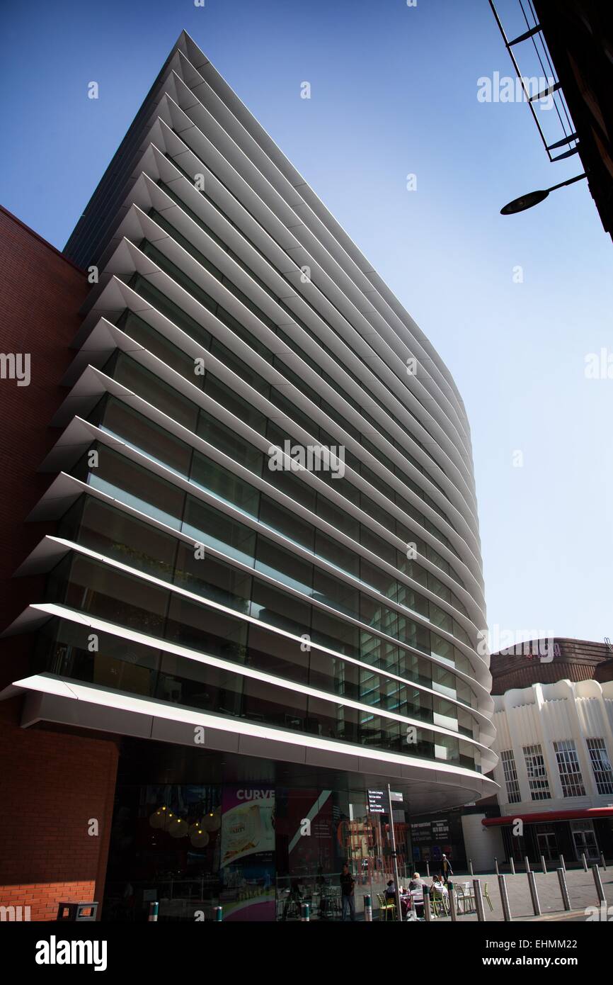 The Curve Theatre, Leicester, a dramatic building, modern architecture ...