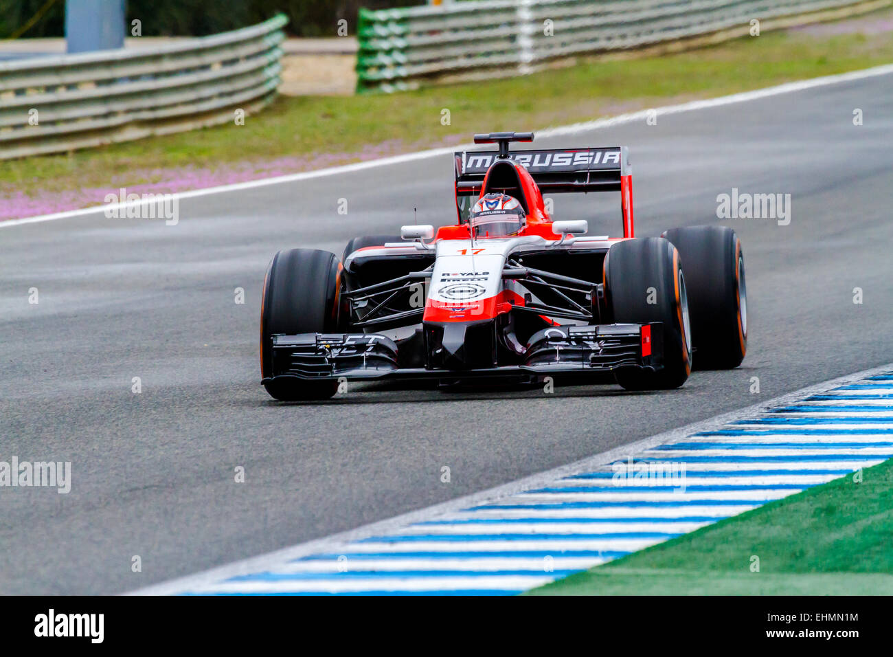 Marussia Driver Jules Bianchi High Resolution Stock Photography and ...