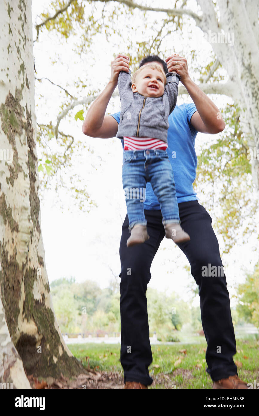 Father playing with baby son hi-res stock photography and images - Alamy