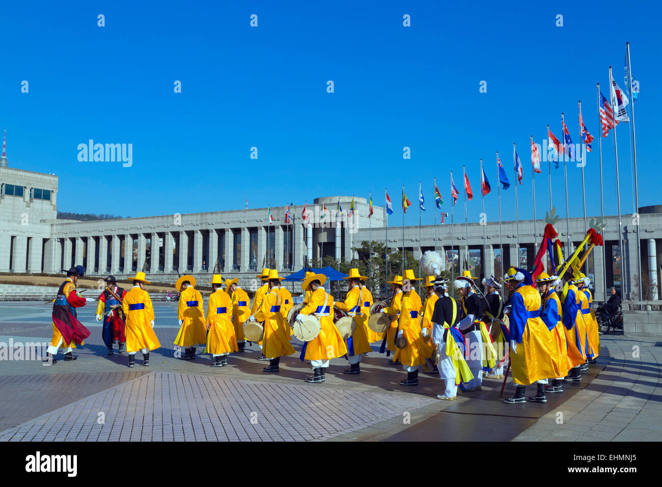 Asia, Republic of Korea, South Korea, Seoul, Seoul War memorial, Honour ...