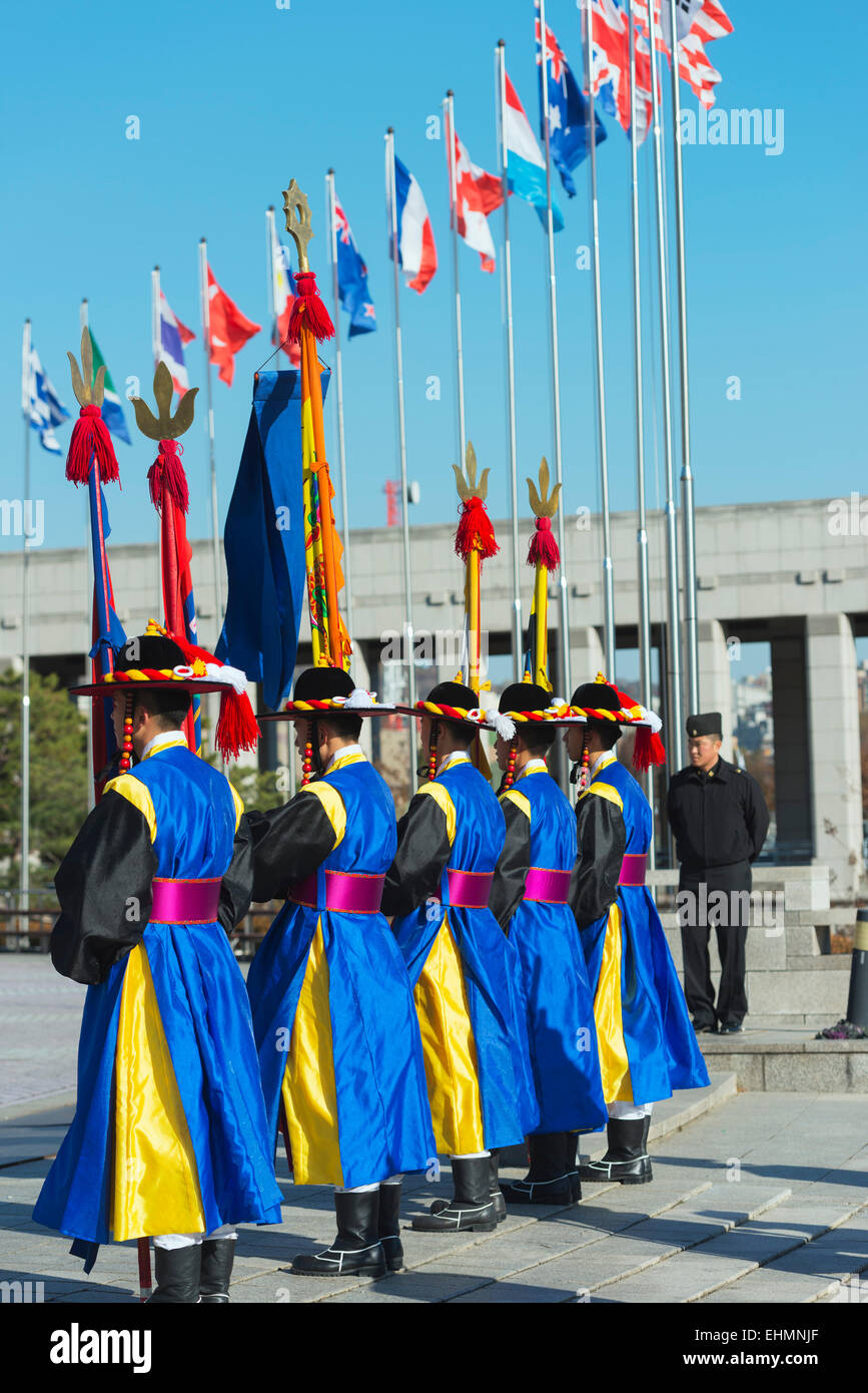Asia, Republic of Korea, South Korea, Seoul, Seoul War memorial, Honour ...