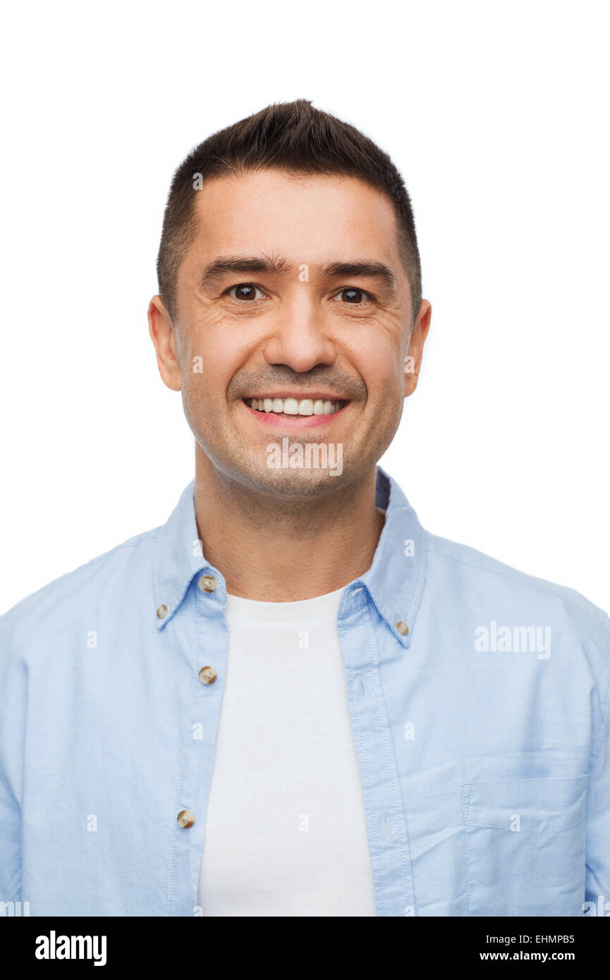 happy smiling man Stock Photo - Alamy