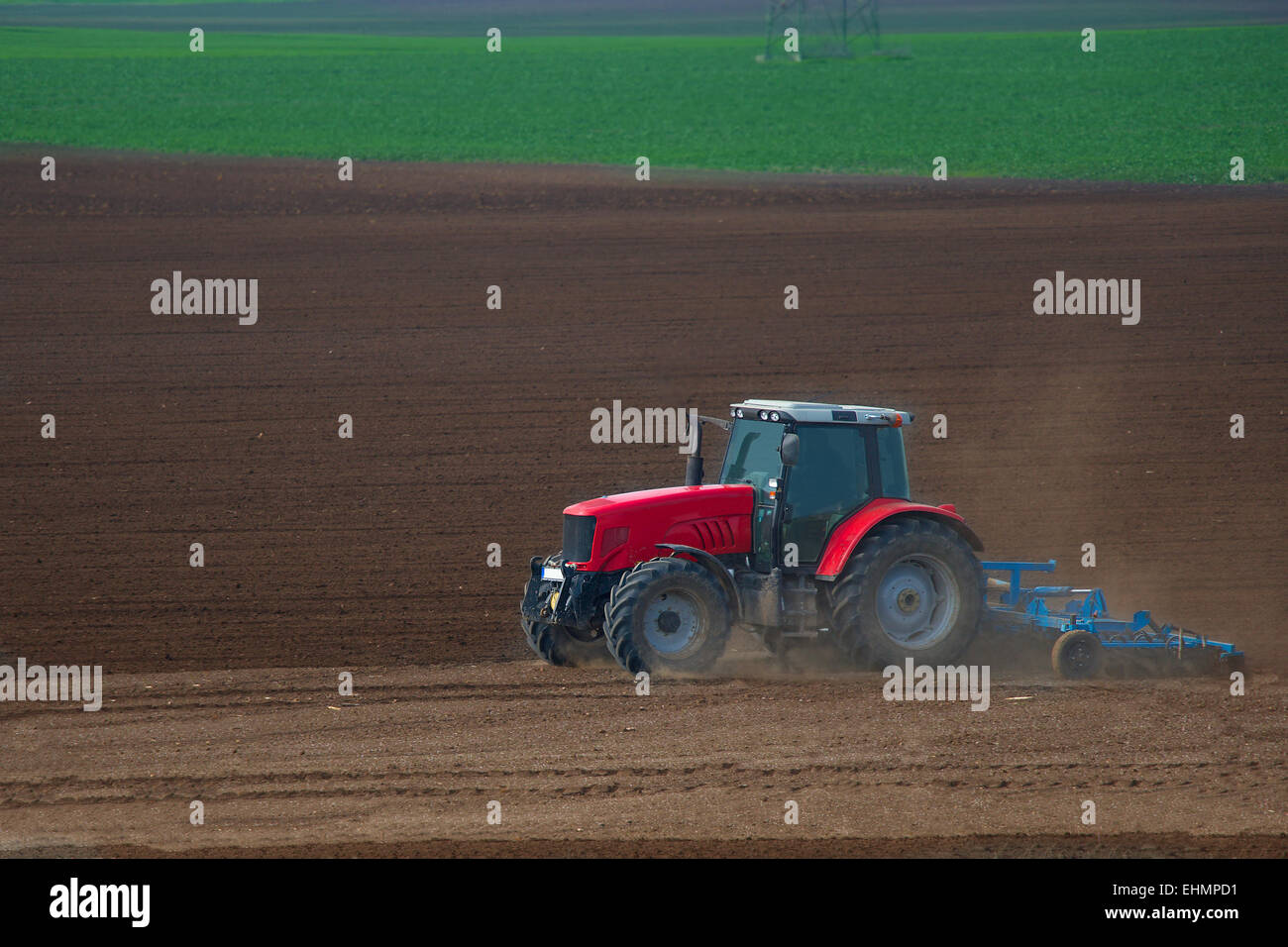 Tractor machine hi-res stock photography and images - Alamy