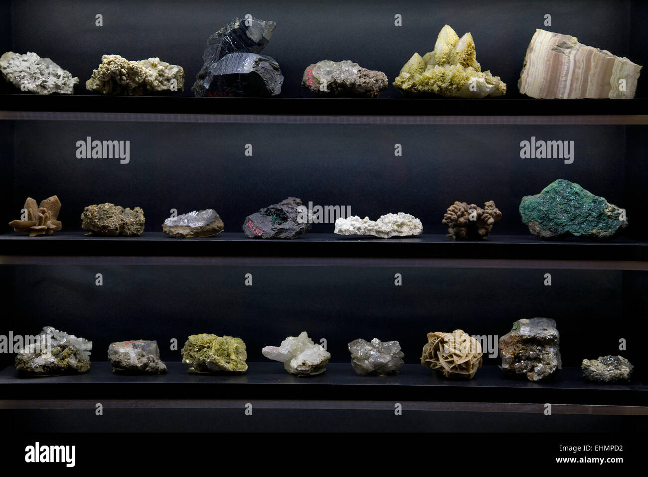 Minerals collection hi-res stock photography and images - Alamy