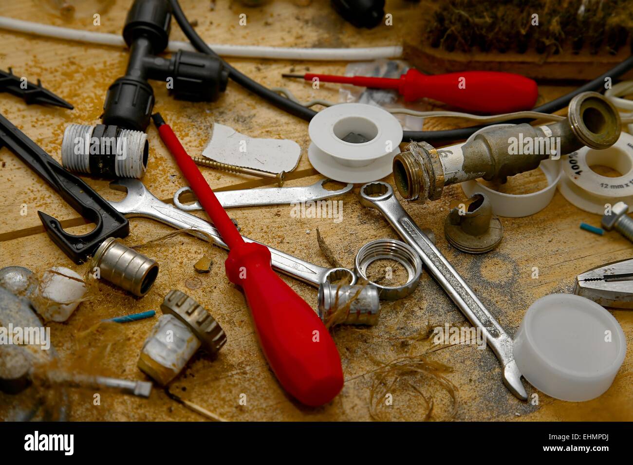 Tools for pipes hi-res stock photography and images - Alamy