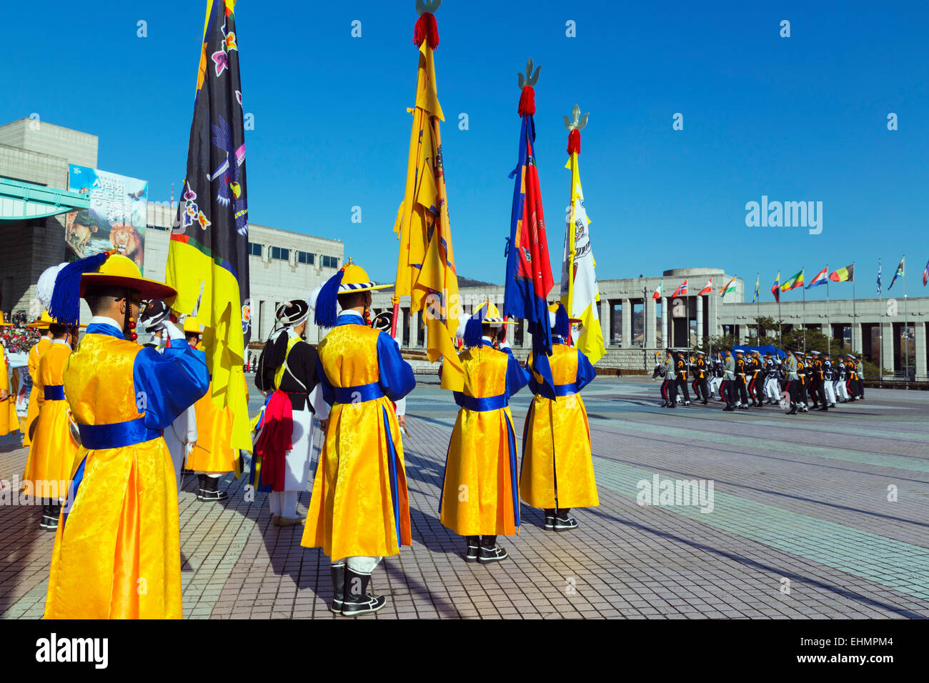 Asia, Republic of Korea, South Korea, Seoul, Seoul War memorial, Honour ...