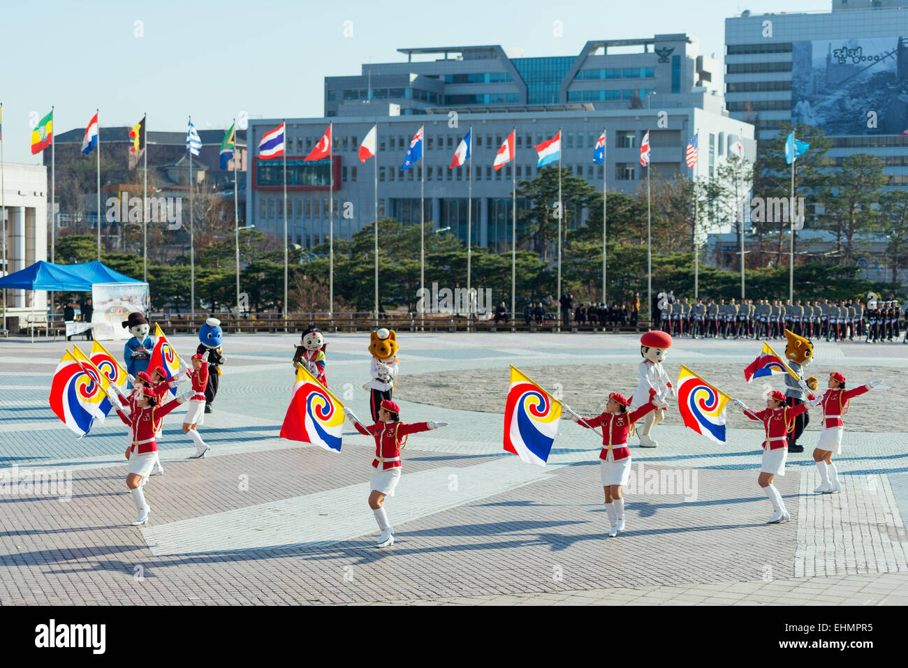 Asia, Republic of Korea, South Korea, Seoul, Seoul War memorial, Honour ...