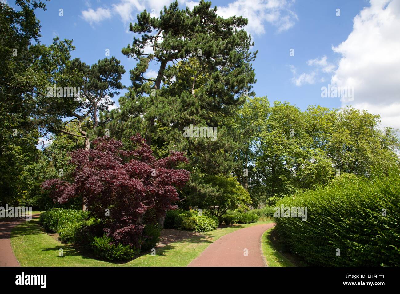View of West Park, Wolverhampton Stock Photo - Alamy