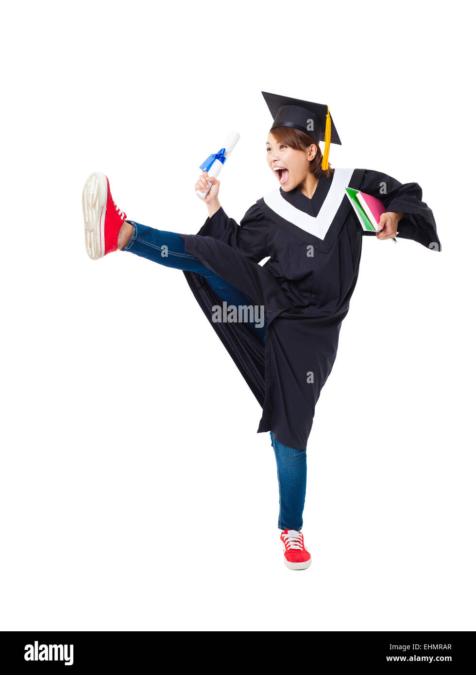 Graduation dance high school Cut Out Stock Images & Pictures - Alamy