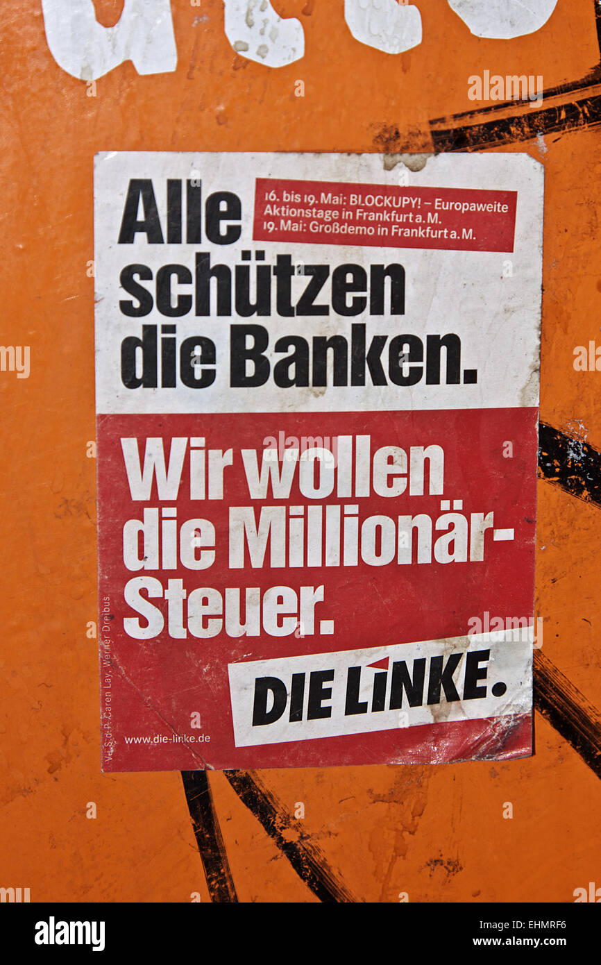 Die linke logo hi-res stock photography and images - Alamy