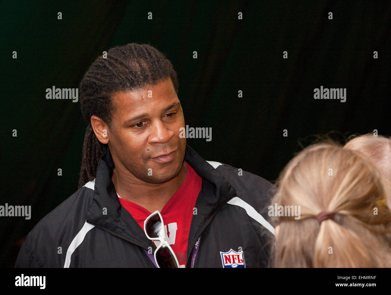 Retired NFL player Cecil Martin Stock Photo - Alamy