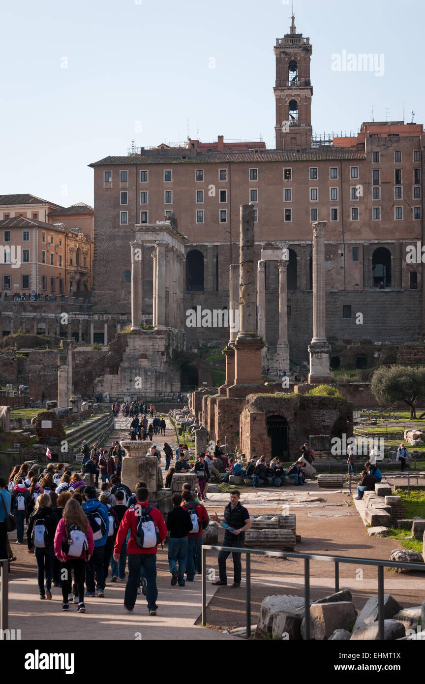Foro romano forum romanum hi-res stock photography and images - Alamy