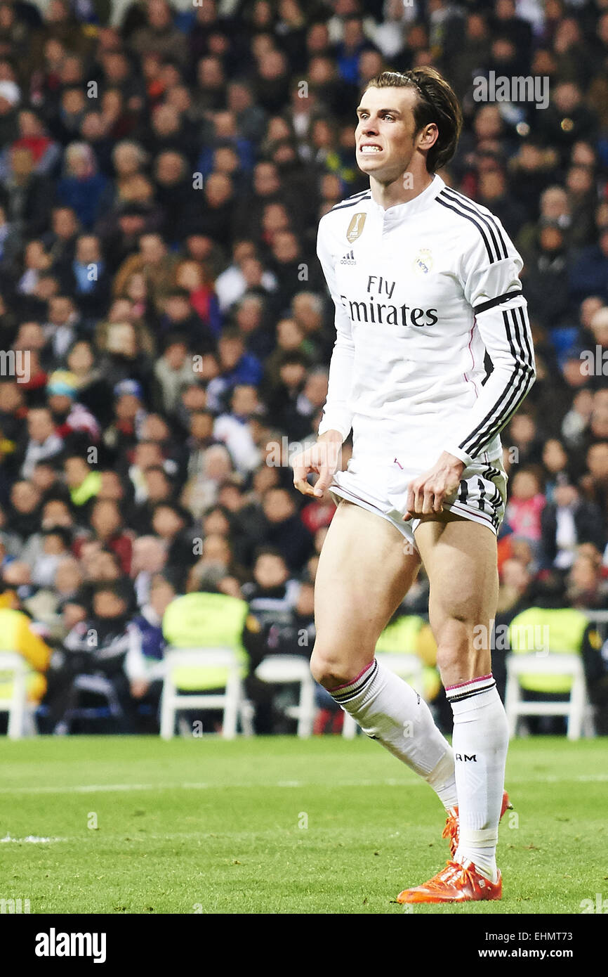 Madrid, Spain. 15th Mar, 2015. GARETH BALE of Real Madrid in action ...
