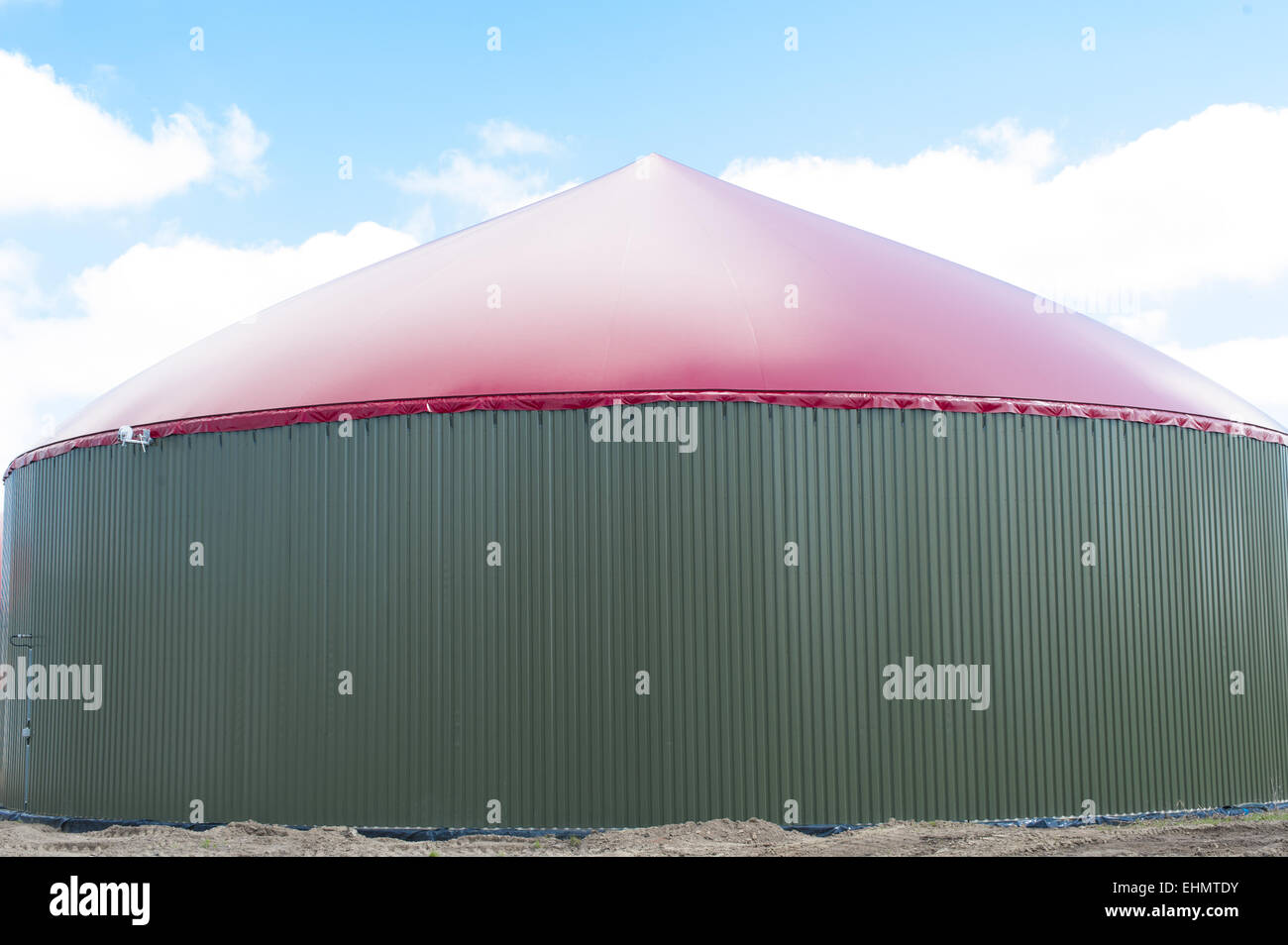 Biogas plant - biogas Stock Photo - Alamy