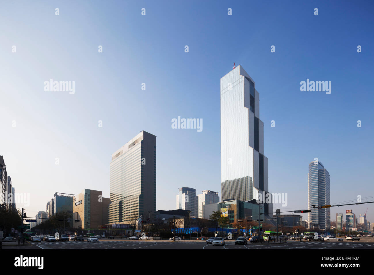 Asia, Republic of Korea, South Korea, Seoul, Coex World Trade tower ...