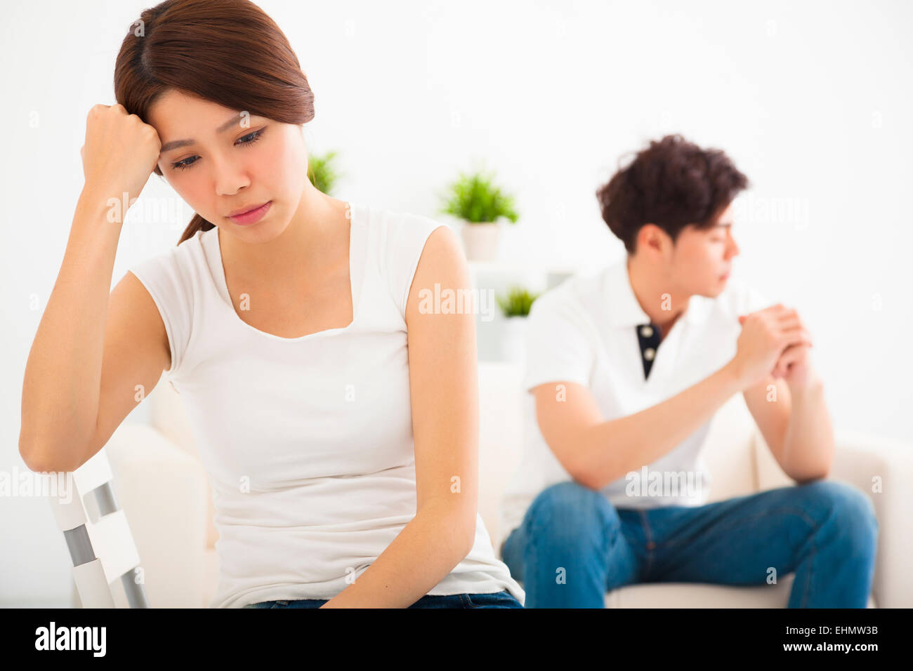 Asian young people talking hi-res stock photography and images - Alamy