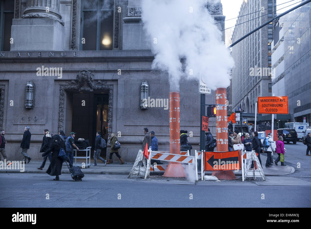 New york steam street hi-res stock photography and images - Alamy