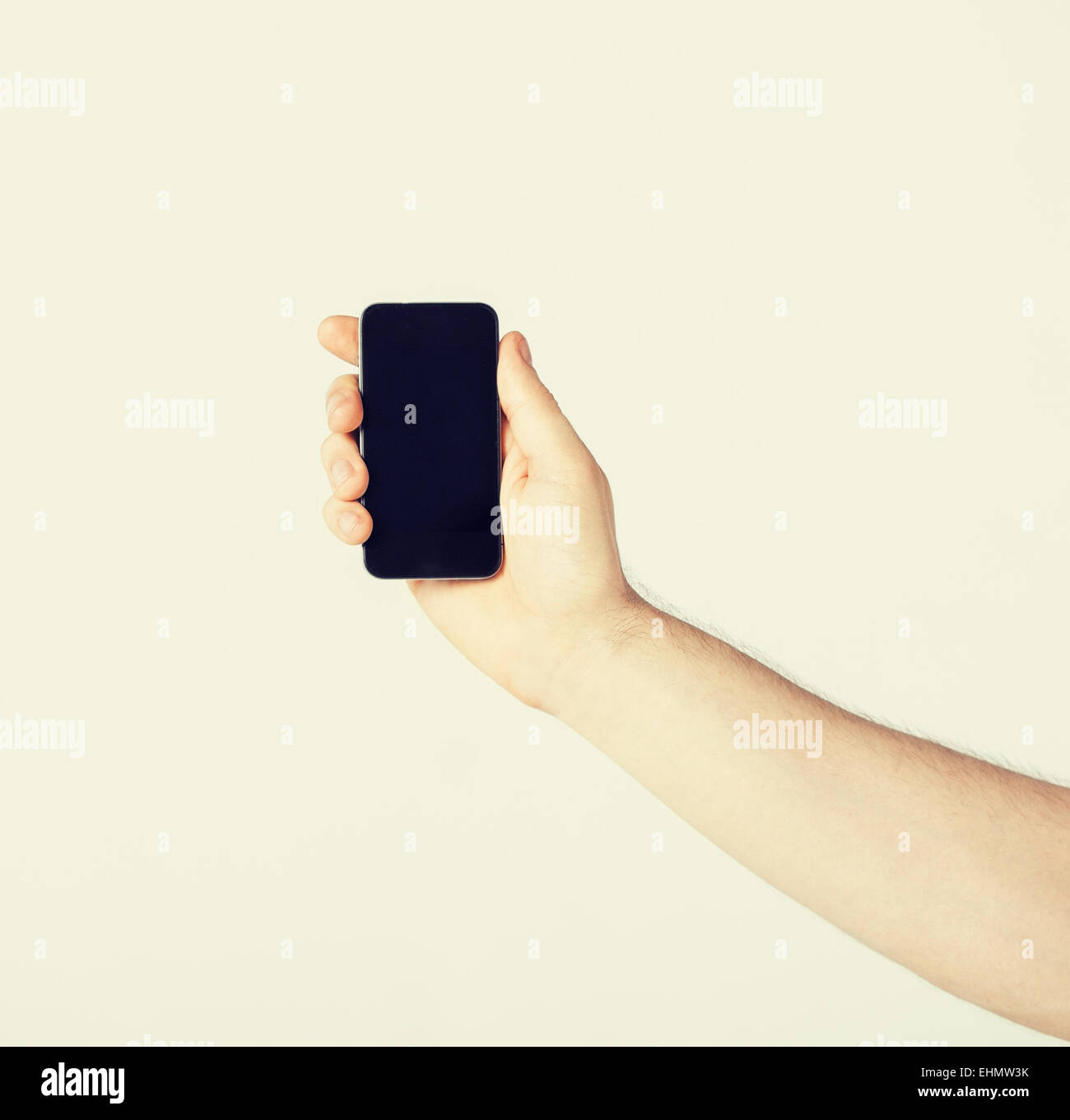 man with smartphone Stock Photo - Alamy