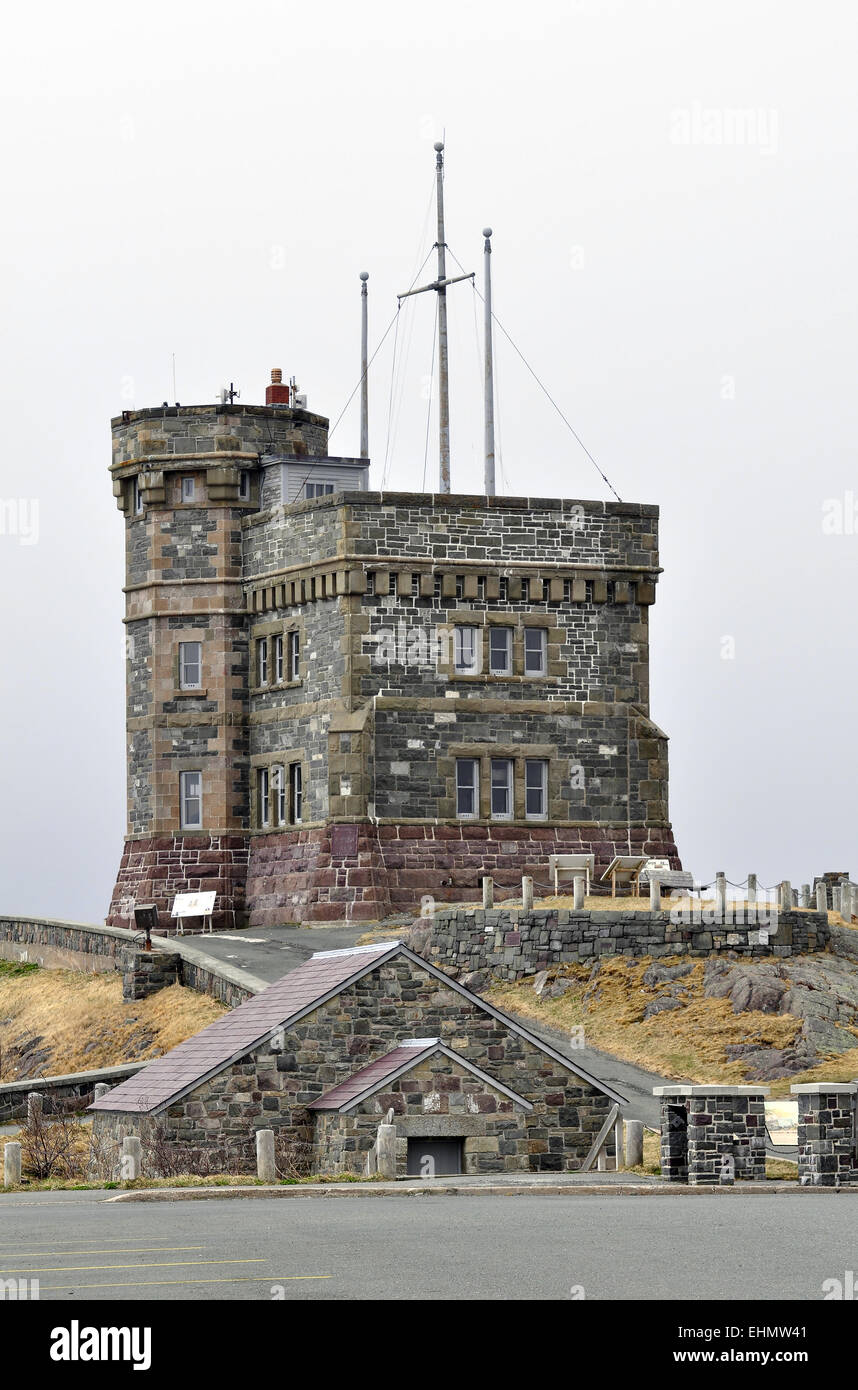 Cabot Tower, Newfoundland Stock Photo - Alamy