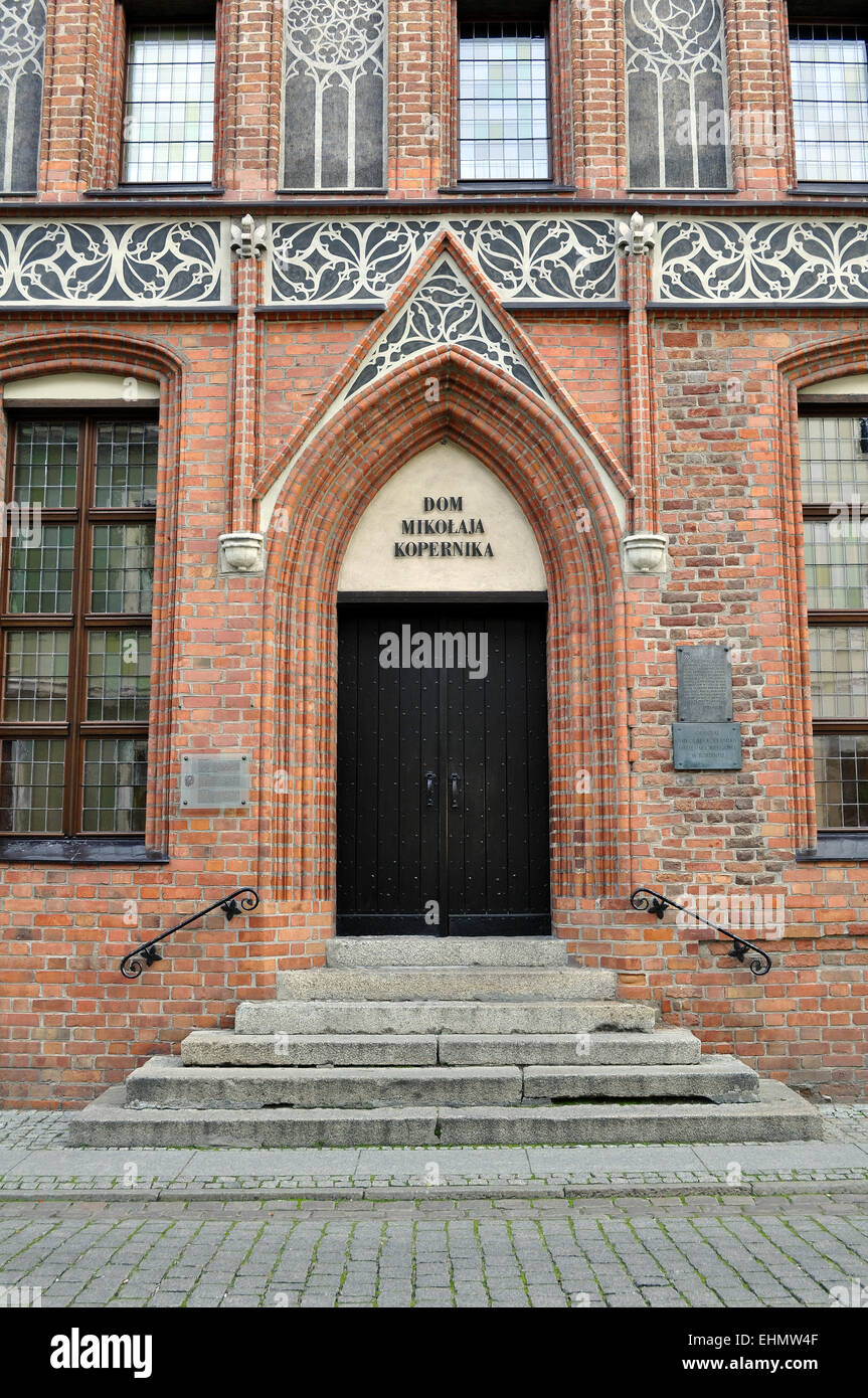 Nicolaus Copernicus' house Stock Photo - Alamy