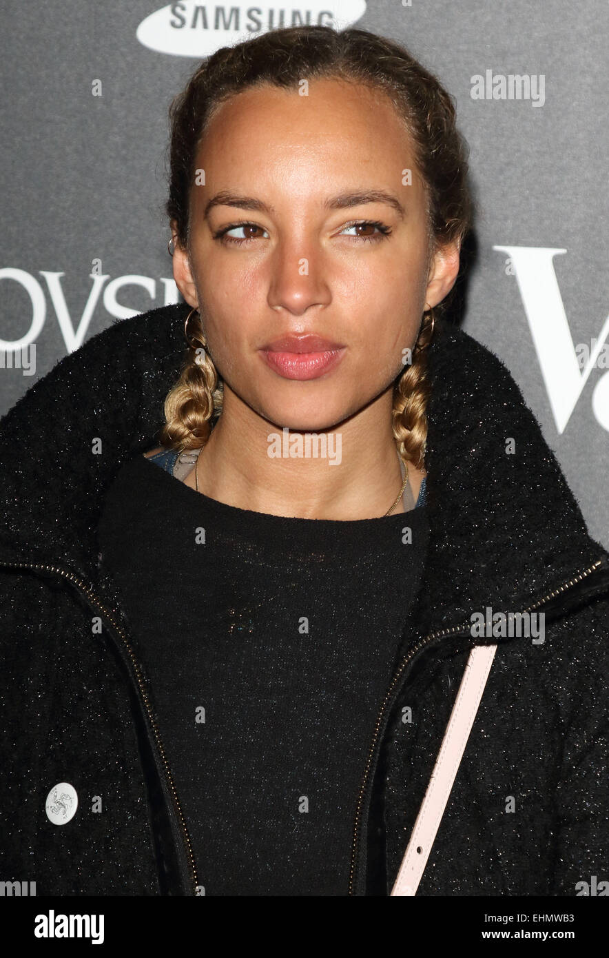 London, UK. 14th March, 2015. Phoebe Collings-James at the Alexander ...