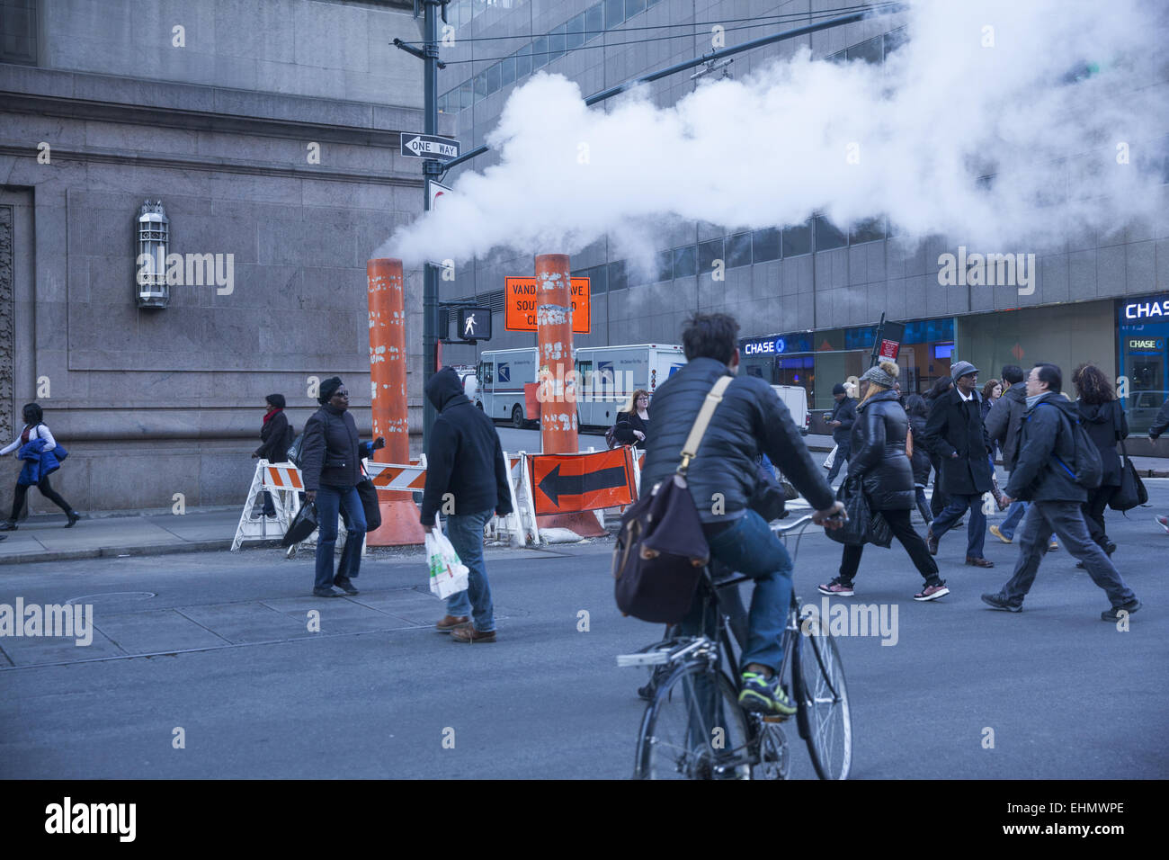 New york steam street hi-res stock photography and images - Alamy
