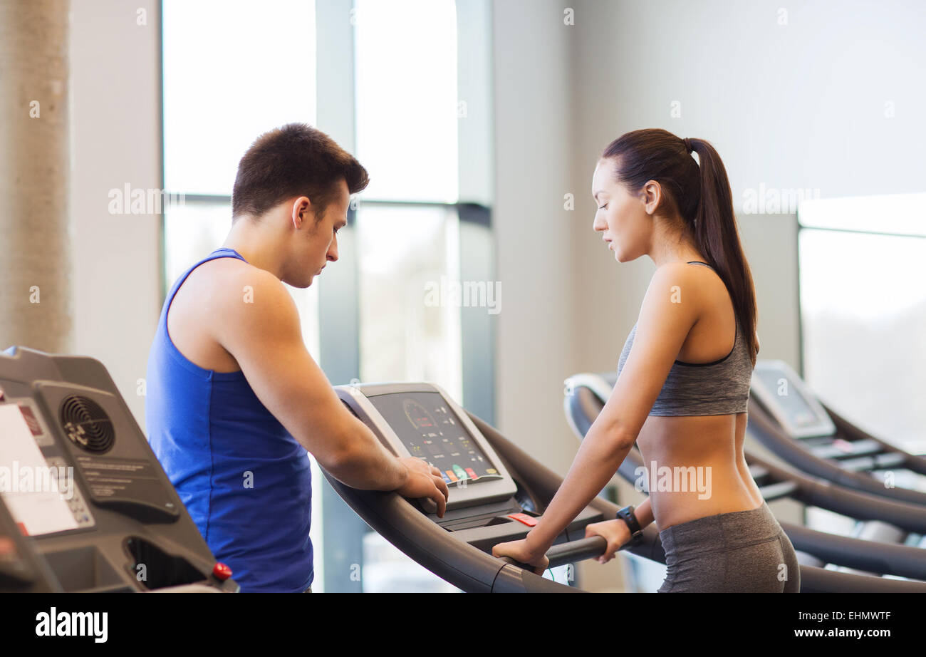 Treadmill trainer hi-res stock photography and images - Alamy